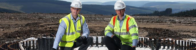 Pen y Cymoedd construction milestone reached - First turbine bases ...