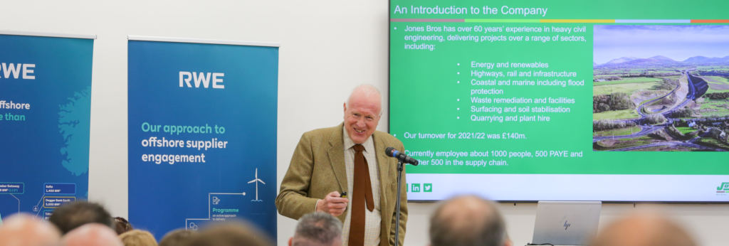 Jones Bros and RWE Renewables showcase collaboration at supply chain ...